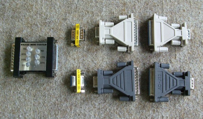 RS232C MINI TESTER と 9ピン/25ピン コネクター変換器(その他)｜売買されたオークション情報、yahooの商品情報を ...