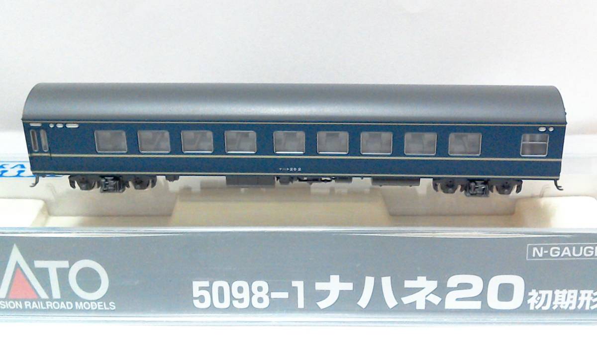 KATO 5098-1 ナハネ20 初期形 床下グレー 20系 あさかぜ その1(客車)｜売買されたオークション情報、yahooの商品情報を ...