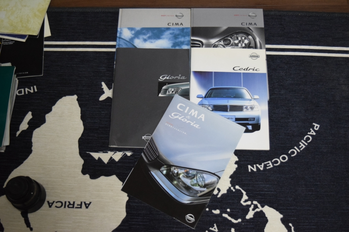 日産 シーマ グロリア セドリック カタログ 5冊セット GF50 GNF50 F50 MY34 ENY34 Y34 HY34(自動車一般 ...