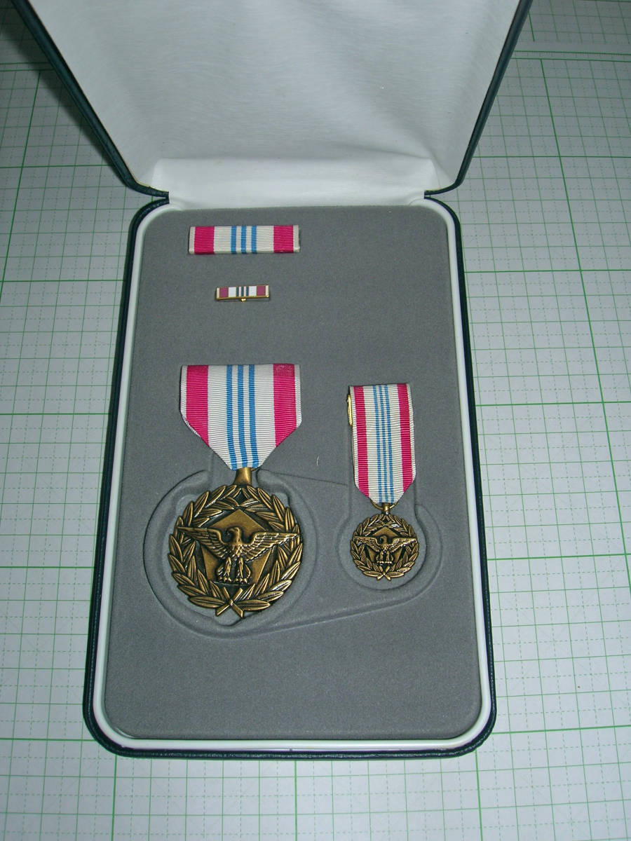 U.S. The Defense Meritorious Service DMSM Medalケース付フルセット 1点物 新古品(勲章)｜売買 ...