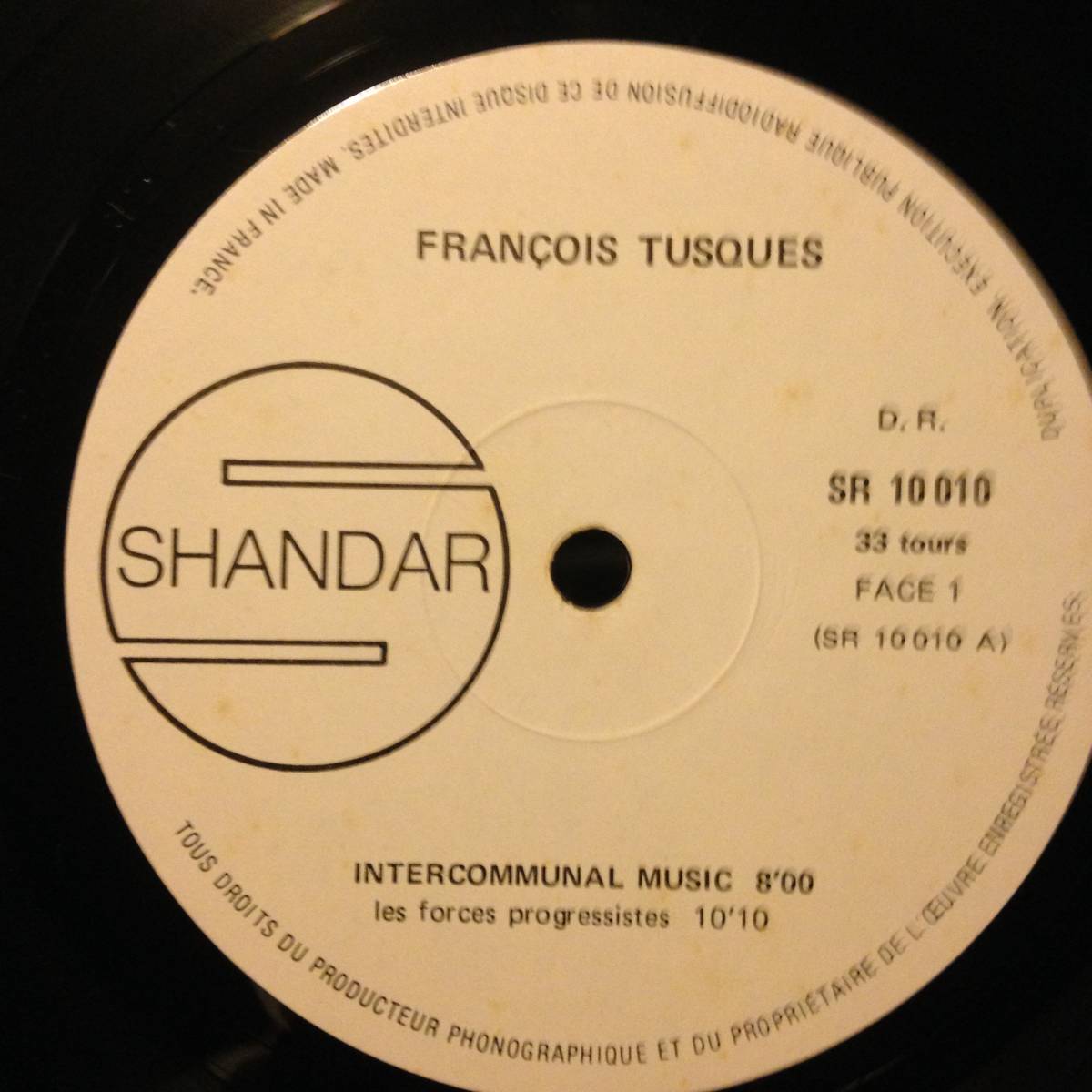 LP 仏フリー ジャズ フランソワ テュスク Francois Tusques Intercommunal Music Sunny ...