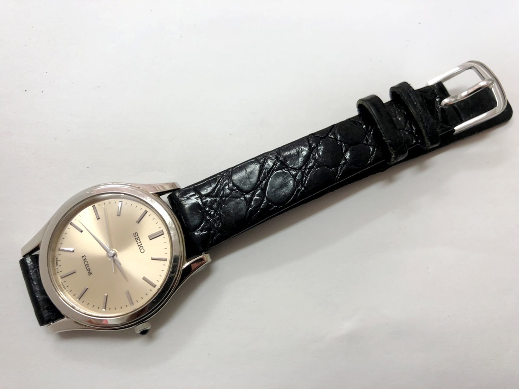 SEIKO/セイコー EXCELINE 4J41-0110 レディース腕時計 電池交換済/ 品(セイコー)｜売買されたオークション情報 ...