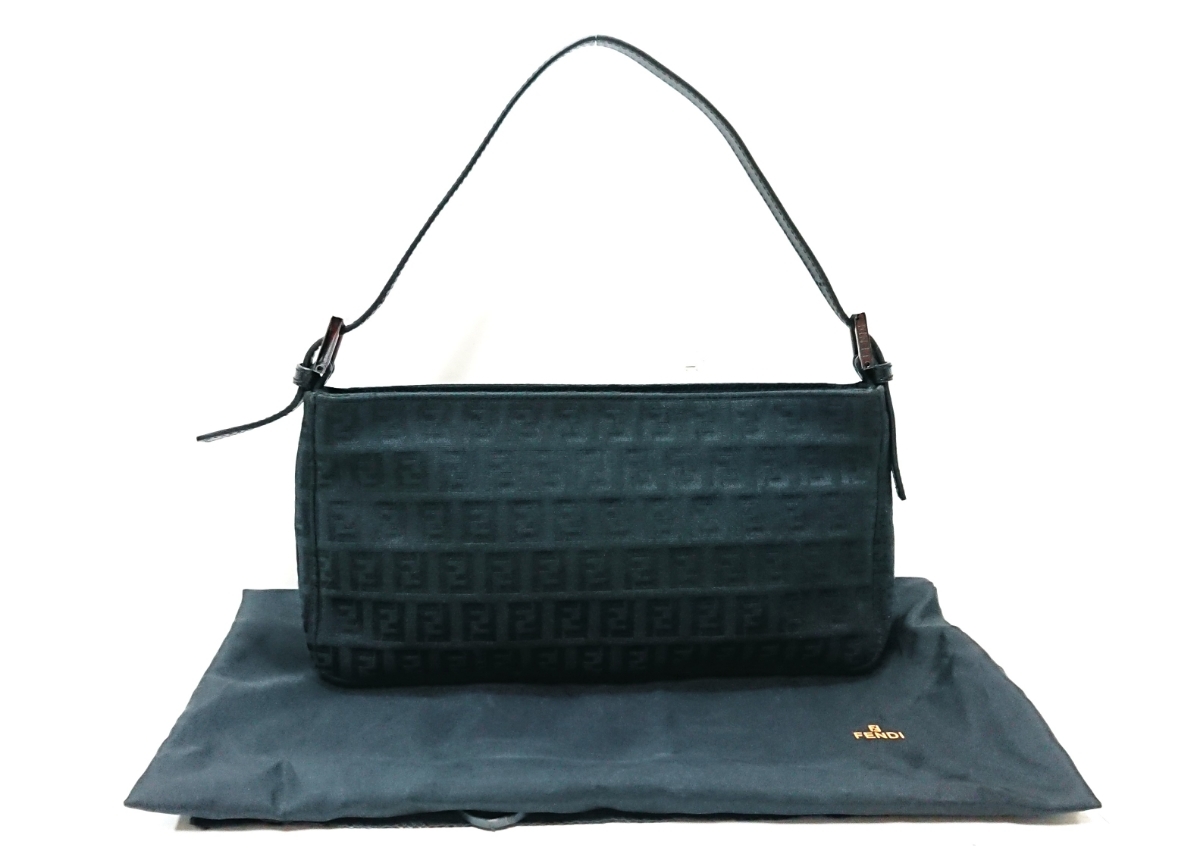 フェンディ FENDI ズッカロゴ ハンドバッグ レザーキャンバス MADE IN ITALY イタリア製 保存袋 品番：2408/88R394/JQ4 048(ハンドバッグ)｜売買された ...
