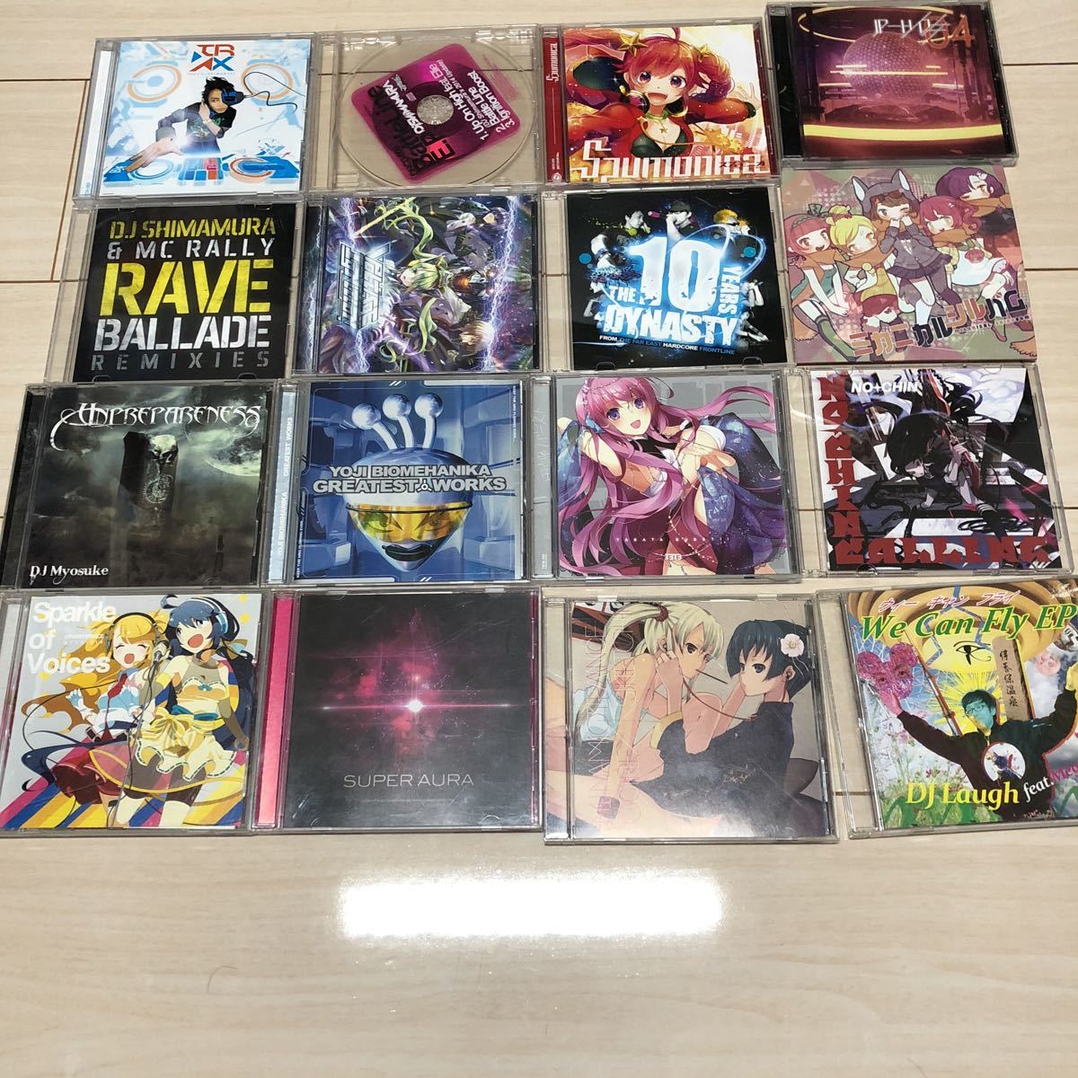 大量 レア物あり BEMANI系 同人CD 83枚セット TANO C Notebook Records hardcore beatmania ...