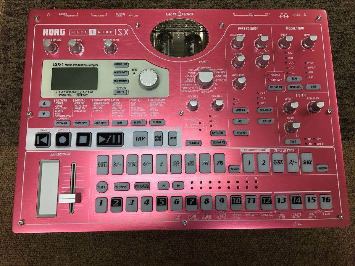T162 KORG コルグ DJ ダンス ミュージック用 シーケンサー内蔵 サンプラー ELECTRIBE SX ESX-1SD(サンプラー)｜売買されたオークション情報、yahooの商品情報 ...
