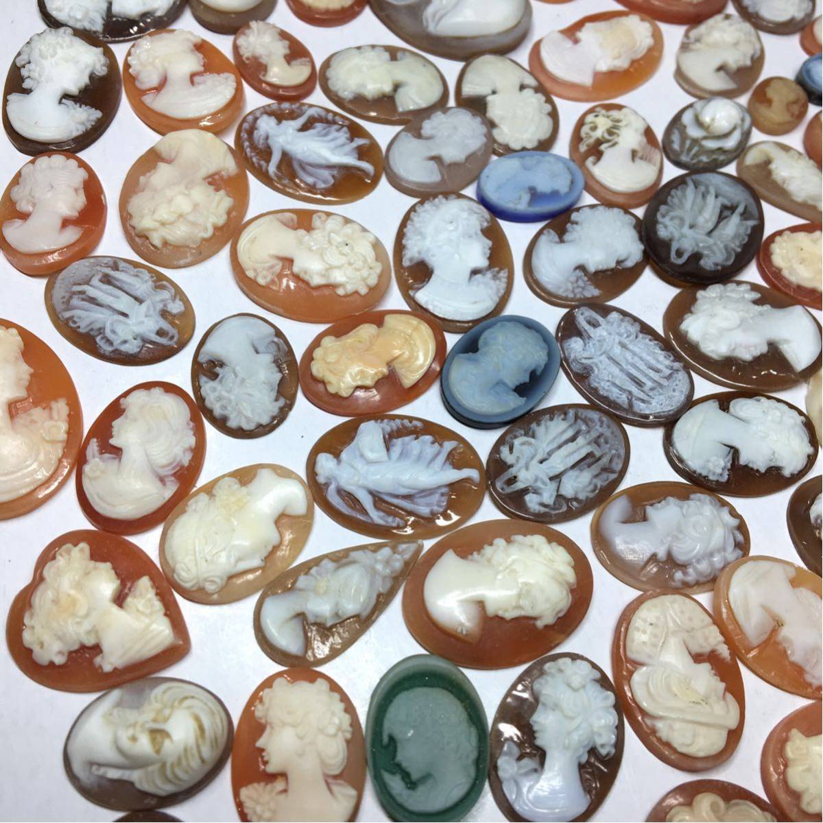 大量 カメオ79点おまとめ 450ct ルース 裸石 cameo シェル 貝 貴婦人 瑪瑙 メノウ ストーン 花 jewelry ジュエリー(カメオ)｜売買されたオークション情報、yahooの ...