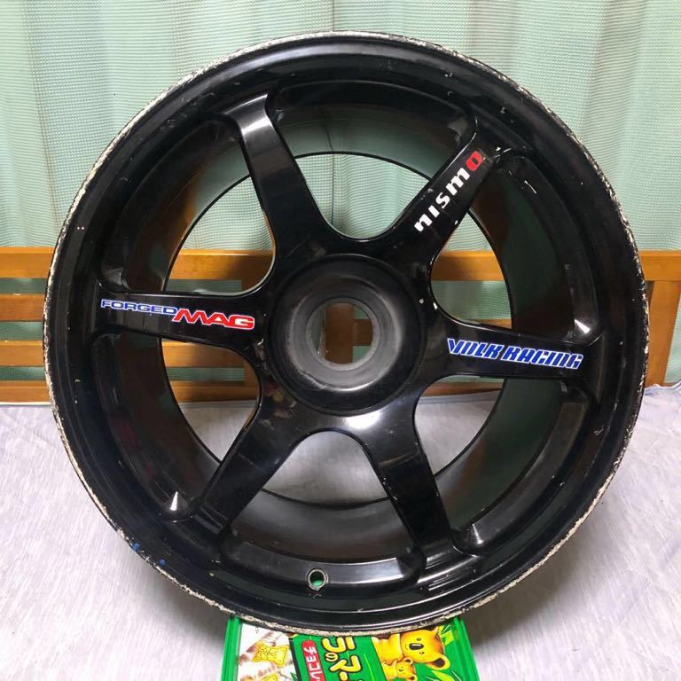 スーパーGT ホイール nismo volk racing te37 マグネシウムホイール rays forged MAG 18インチ 13J ...