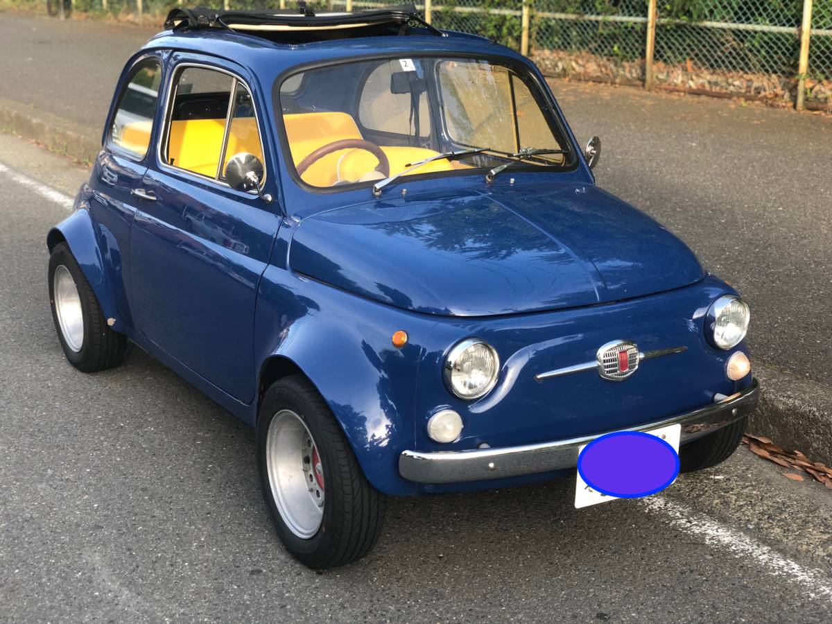 次は2年後 FIAT500 500F チンクェチェント 右ハンドル フィアット NUOVA500 110F 旧車 クラッシックカー 空冷(500（チンクェチェント）)｜売買されたオークション ...