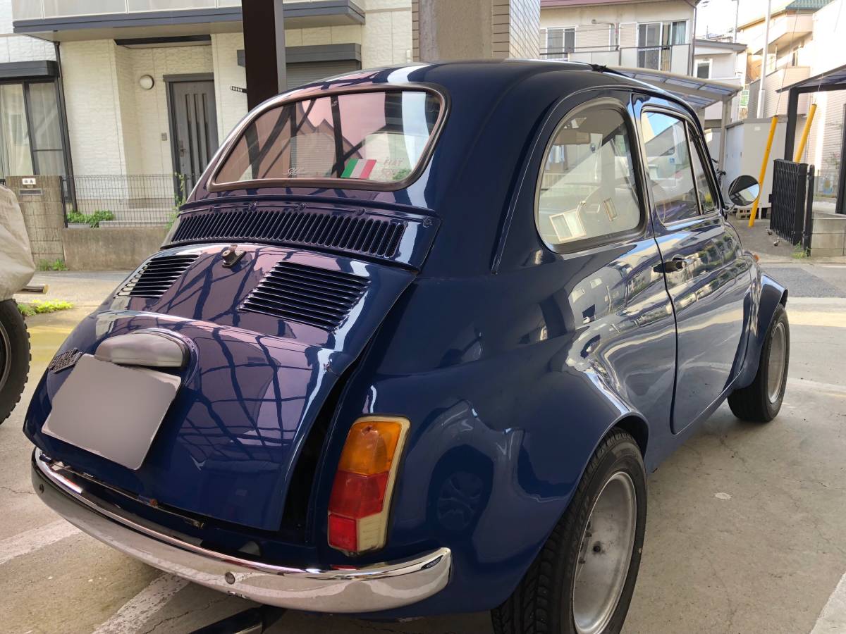 次は2年後 FIAT500 500F チンクェチェント 右ハンドル フィアット NUOVA500 110F 旧車 クラッシックカー 空冷(500（チンクェチェント）)｜売買されたオークション ...