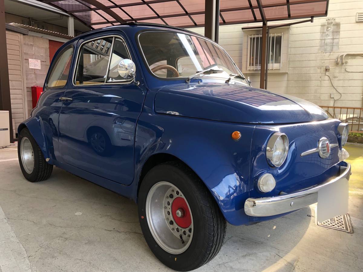 次は2年後 FIAT500 500F チンクェチェント 右ハンドル フィアット NUOVA500 110F 旧車 クラッシックカー 空冷(500（チンクェチェント）)｜売買されたオークション ...