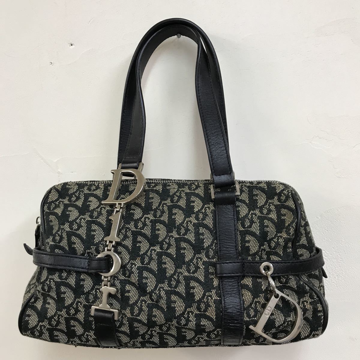 Christian Dior トロッター柄ハンドバッグ OY464 クリスチャンディオール(トロッター)｜売買されたオークション情報、yahooの商品情報をアーカイブ公開 - オークファン ...