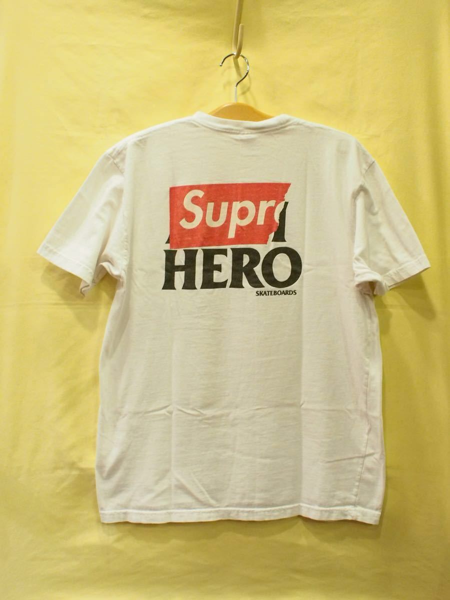 Supreme x ANTI HERO Tee 14SS シュプリーム(XLサイズ以上)｜売買されたオークション情報、yahooの商品情報をアーカイブ公開 - オークファン（aucfan.com）