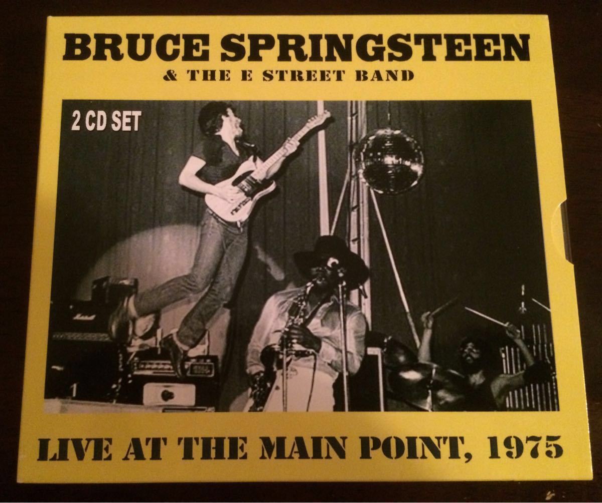 廃盤 ブルーススプリングスティーン75年メインポイント公演2CD Bruce Springsteen/Live At The Main ...