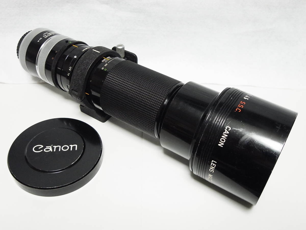 Canon FD400 mm F4.5 S.S.C +EXTENDER FD 2X-A(キヤノン)｜売買されたオークション情報、yahooの ...