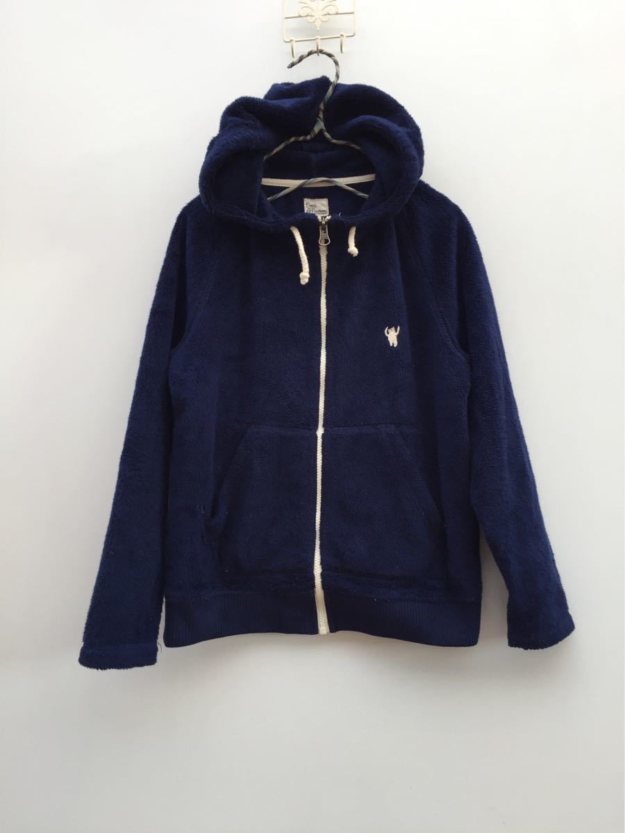 d27 Coenコーエン130ネイビーやわらかフリースジップアップパーカ(130（125～134cm）)｜売買されたオークション情報、yahooの商品情報をアーカイブ公開 - オークファン ...