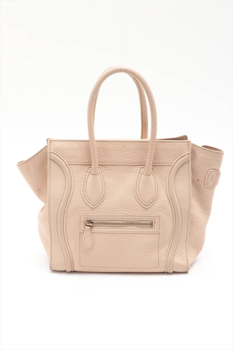 セリーヌ CELINE ラゲージ マイクロショッパー トートバッグ クリーム 167793GFL.01CR(ショルダーバッグ)｜売買されたオークション情報、yahooの商品情報をアーカイブ公開 ...