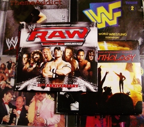 プロレス WWE WWF テーマ曲CD Wrestling Album Music 2 Anthology Wrestlemania ...