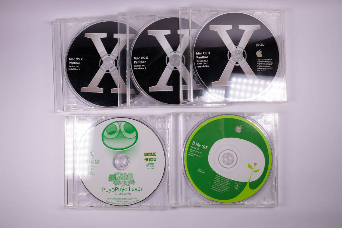 Mac OS X 10.3 Panther ぷよぷよフィーバー iLife '05(オペレーティングシステム)｜売買されたオークション情報 ...