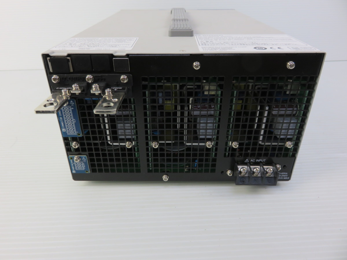 菊水 KIKUSUI コンパクト ワイドレンジ直流安定化電源 PWR1201L 1200W 0 40V/0 120A(アマチュア無線)｜売買さ ...