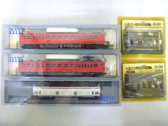 7647 現状 KATO カトー 6090 6091 キハ47 0 3205-4 EF60 19タイプ 24-260 24-261 ブルートレイン乗務員 セット まとめ Nゲージ(電気機関車 ...