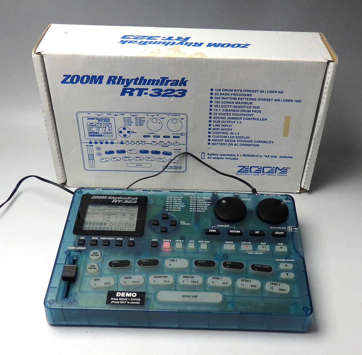 1円 ZOOM リズムマシン RhythmTrak RT-323 ドラム＆ベース シーケンサー(リズムマシン)｜売買されたオークション情報、yahooの商品情報をアーカイブ公開 ...