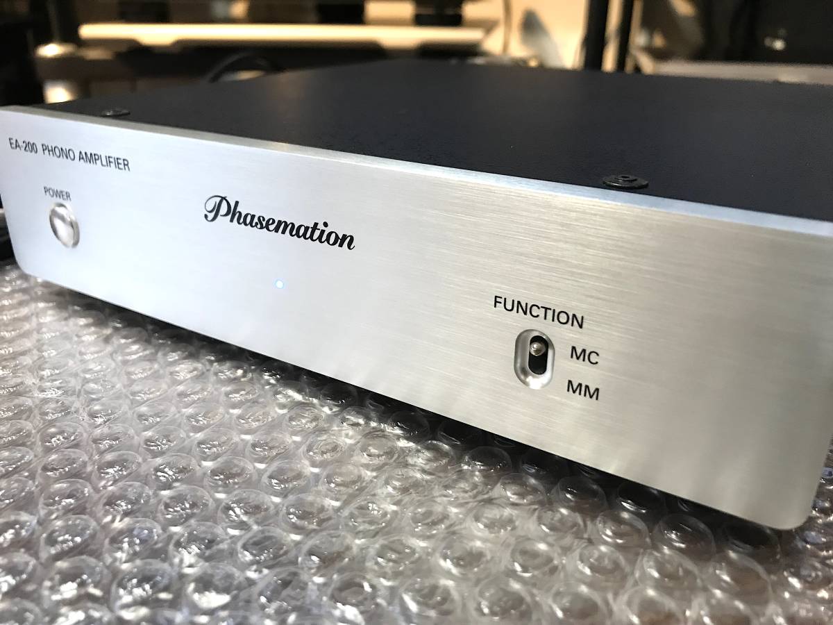 MM/MC対応フォノイコライザーアンプ Phasemation EA-200 極上(ターンテーブル)｜売買されたオークション情報、yahooの商品情報をアーカイブ公開 - オークファン ...