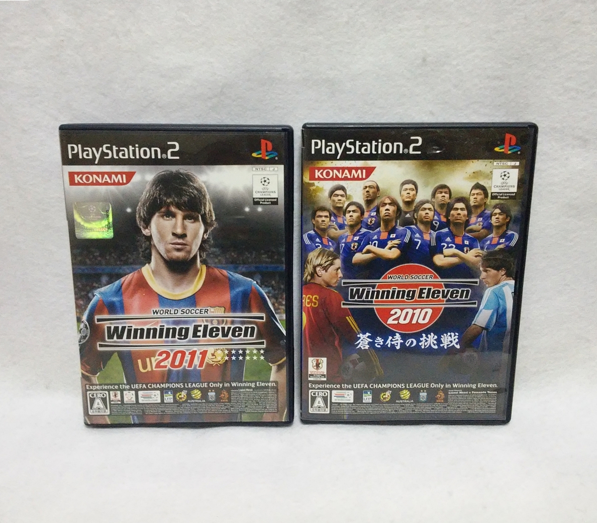 PS2 ワールドサッカー ウイニングイレブン2011 + ウイニングイレブン2010 蒼き侍の挑戦(サッカー)｜売買されたオークション情報、yahooの商品情報をアーカイブ公開 ...