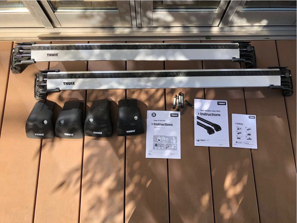 THULE スーリー レヴォーグベースキャリア kit3131 wingbar edge 9595(キャリアベース)｜売買されたオークション ...