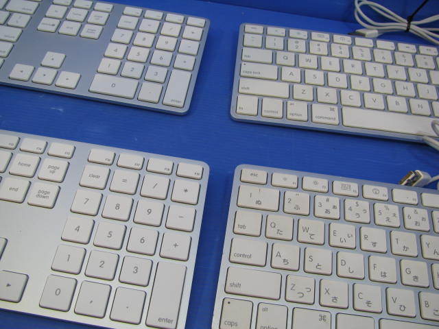 ジャンク M10604/USBキーボード 4個/Apple A1242 A1243(キーボード)｜売買されたオークション情報、yahooの商品 ...