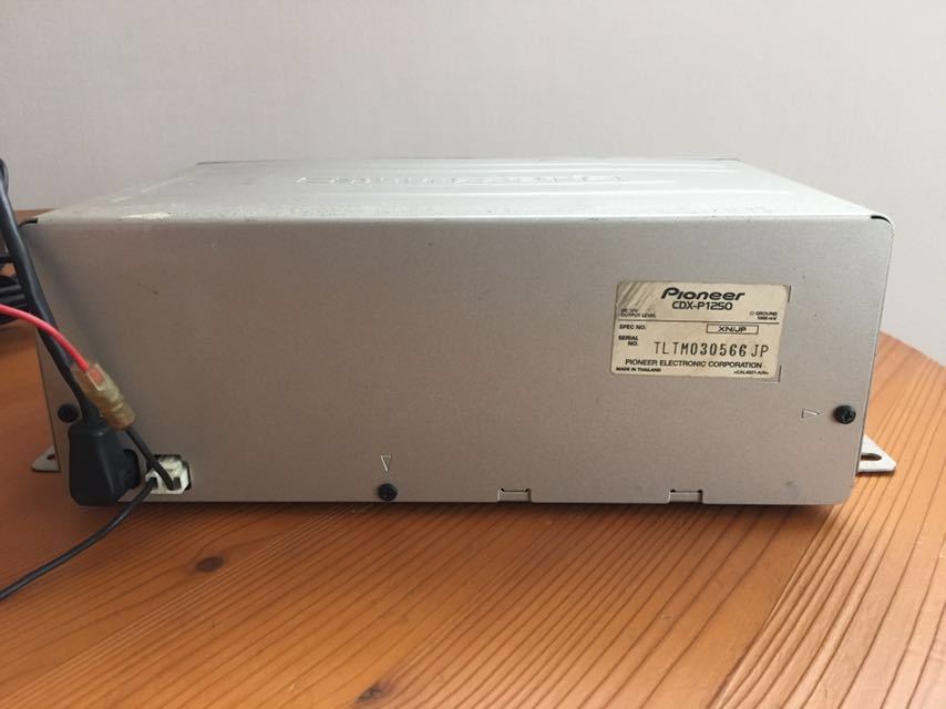 再出品 carrozzeria／カロッツェリア 12連奏CDチェンジャー CDX-P1250(カロッツェリア)｜売買されたオークション情報 ...