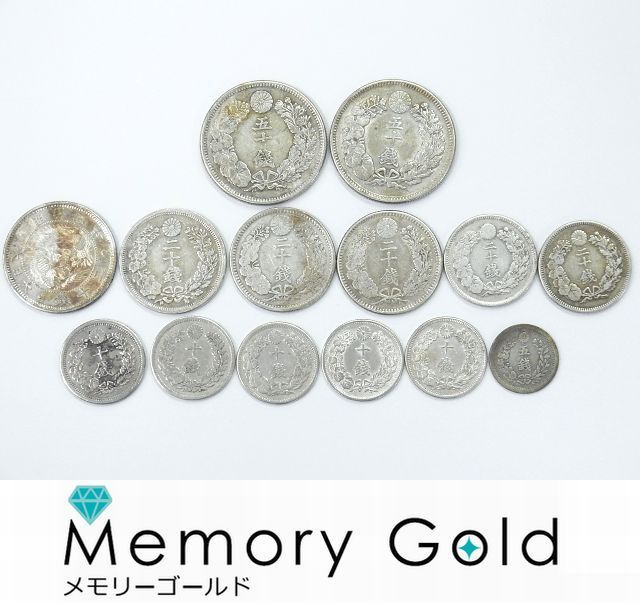 古銭まとめて 旭日50銭 大正3年含む 竜20銭等 明治6年含む 10銭 竜5銭 明治8年含む 1円スタート S24770(50銭)｜売買され ...