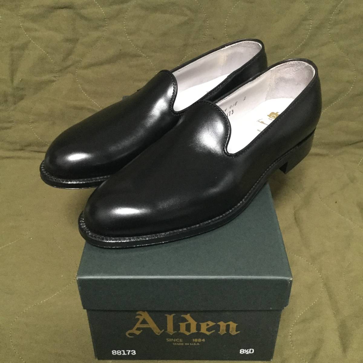 ALDEN オールデン ローファー スリッポン カーフ 8.5 D BEAMS ビームス 別注 プレーンオペラパンプス(8.5インチ)｜売買さ ...