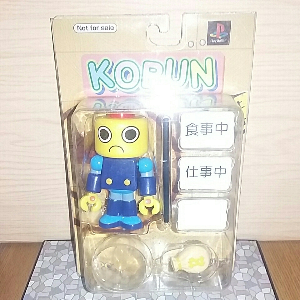 初回限定付録 KOBUN フィギュア PSソフト トロンにコブン プレイステーション CAPCOM カプコン ロックマン 非売品(ゲーム ...
