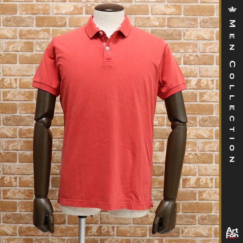 1円/Del Mare 1911 伊 /XSサイズ/半袖ポロシャツ ストレッチ ジャージー 台襟 製品染め ゴルフ 紳士 /赤/レッド/b561/(XSサイズ以下)｜売買されたオークション情報 ...