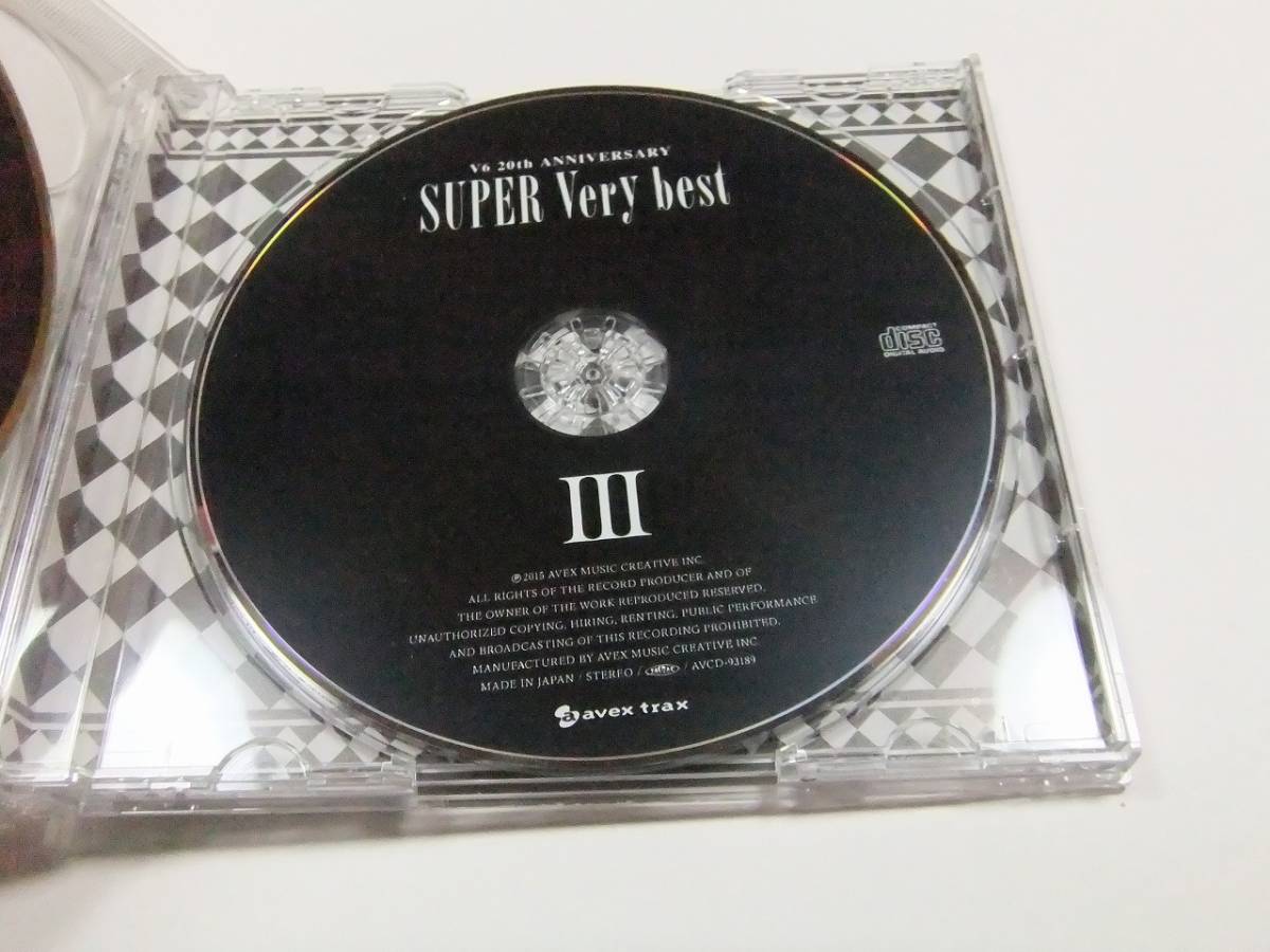 V6 SUPER Very best 3枚組CD ベストアルバム 読み込み動作問題なし 2015年発売(V6)｜売買されたオークション情報 ...