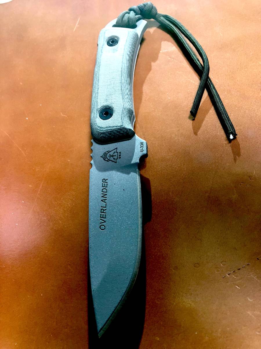 TOPS KNIVES OVERLANDER トップスナイフ オーバーランダー(ハンティングナイフ、狩猟刀)｜売買されたオークション情報 ...
