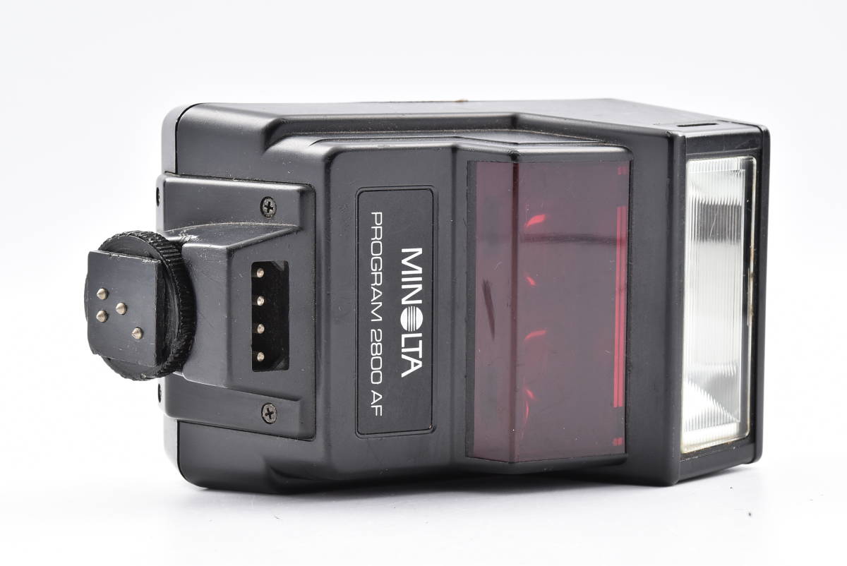 63A0470 MINOLTA ミノルタ PROGRAM 2800 AF フラッシュ(コニカミノルタ用)｜売買されたオークション情報、yahooの商品情報をアーカイブ公開 - オークファン ...