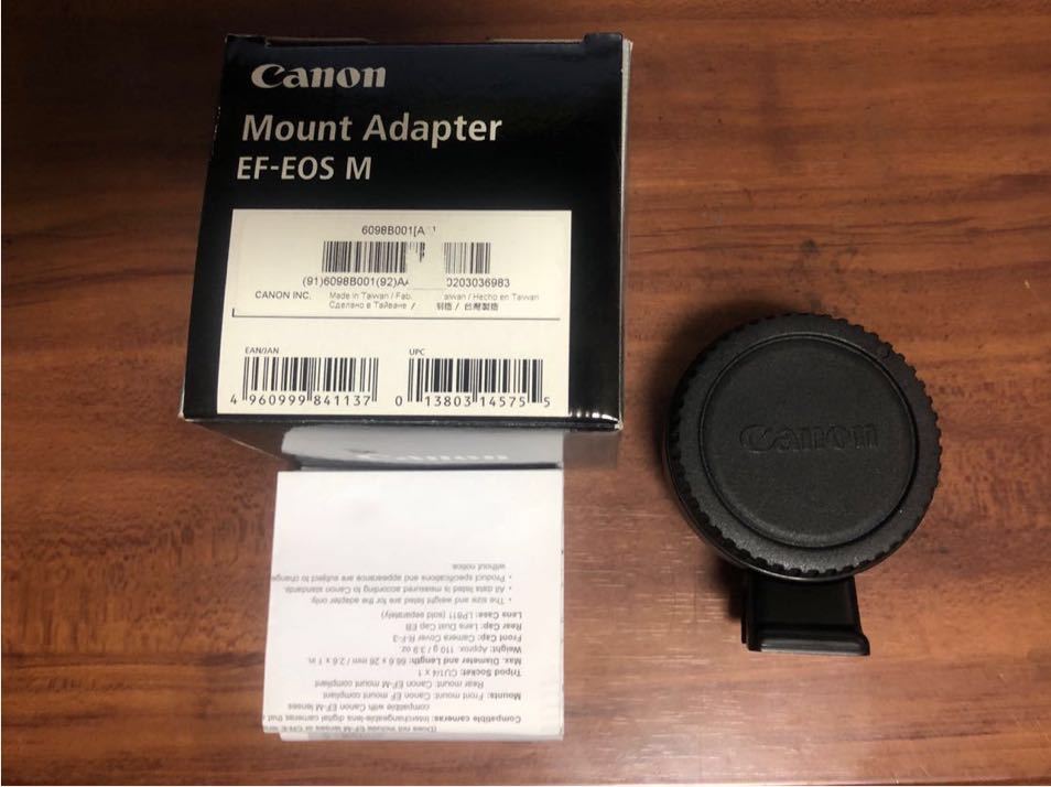 Canon キヤノン マウントアダプター EF-EOS M KISS M M6 M5(キヤノン)｜売買されたオークション情報、yahooの商品情報をアーカイブ公開 - オークファン ...