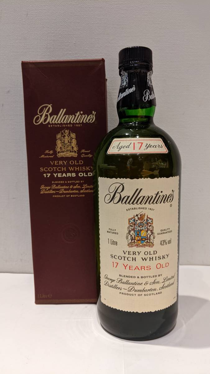スコッチ Ballantine's バランタイン17年 1000mL 箱有り 未開栓 34729(スコッチ)｜売買されたオークション情報 ...