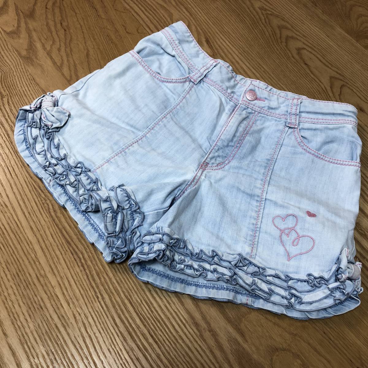 メゾピアノ デニムショートパンツ サイズ 135cm(ジーンズ)｜売買されたオークション情報、yahooの商品情報をアーカイブ公開 - オークファン（aucfan.com）