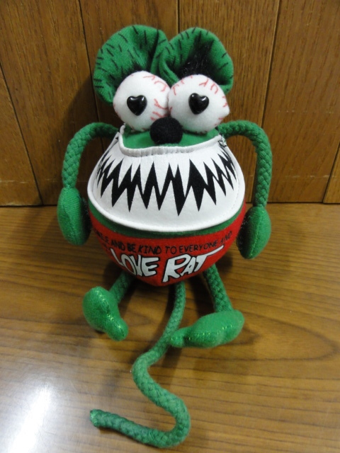 RAT FINK LOVE RAT PLUSH DOLL ラットフィンク ラブラット ぬいぐるみ グリーン(その他)｜売買されたオークション ...