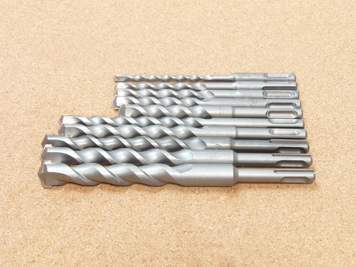 コンクリートドリルキリ 刃径6 20mm 10本セット 全長150 200mm SDS ハンマードリルビット 振動ドリル刃 BOSCHボッシュ同等 Bh4-5(消耗品)｜売買されたオークション ...