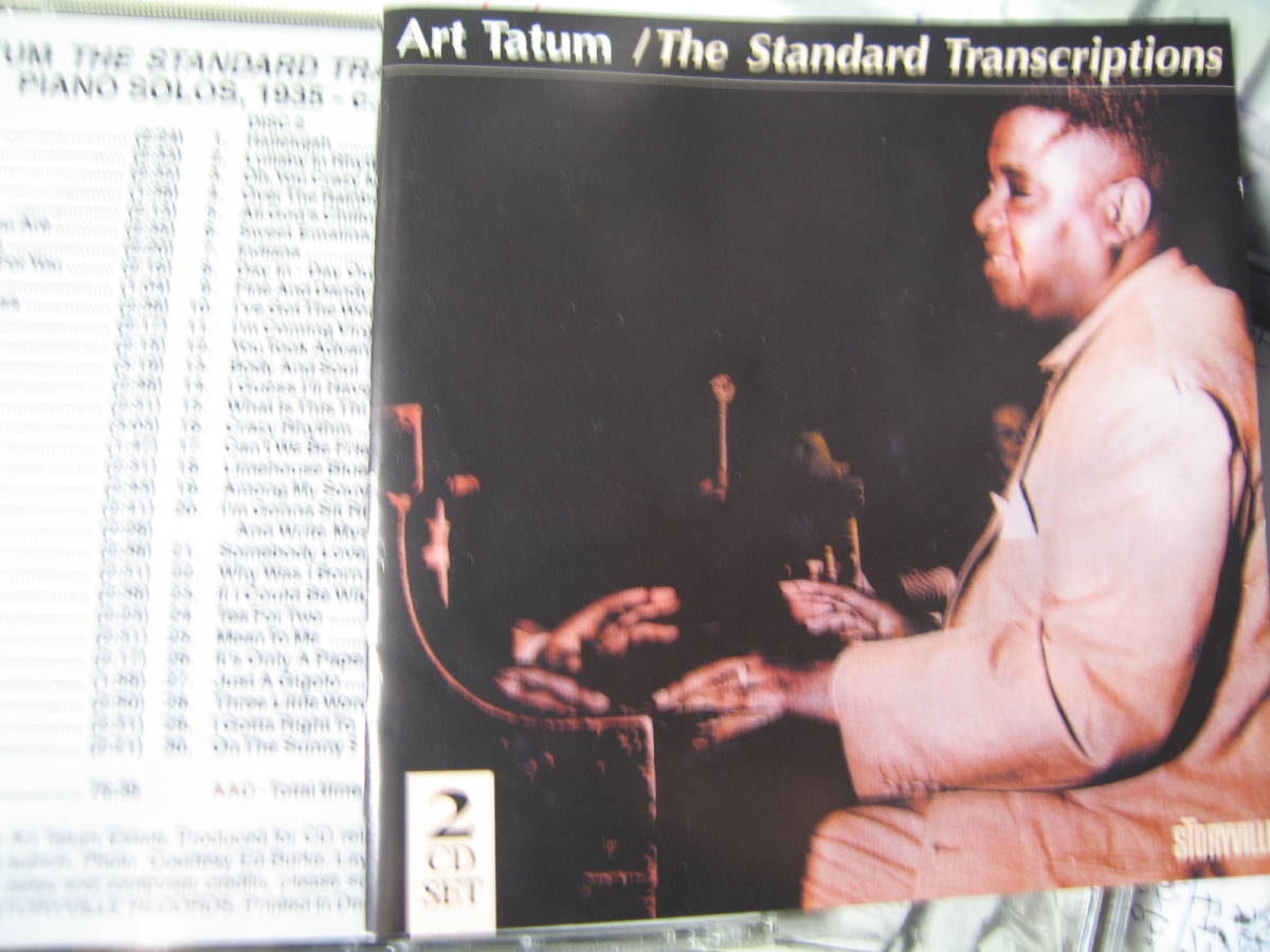無傷CD2枚 ジャズピアノの神 アート テイタム Standard Transcriptions: 1935-43 xt(ジャズ一般)｜売買されたオークション情報、yahooの商品情報を ...