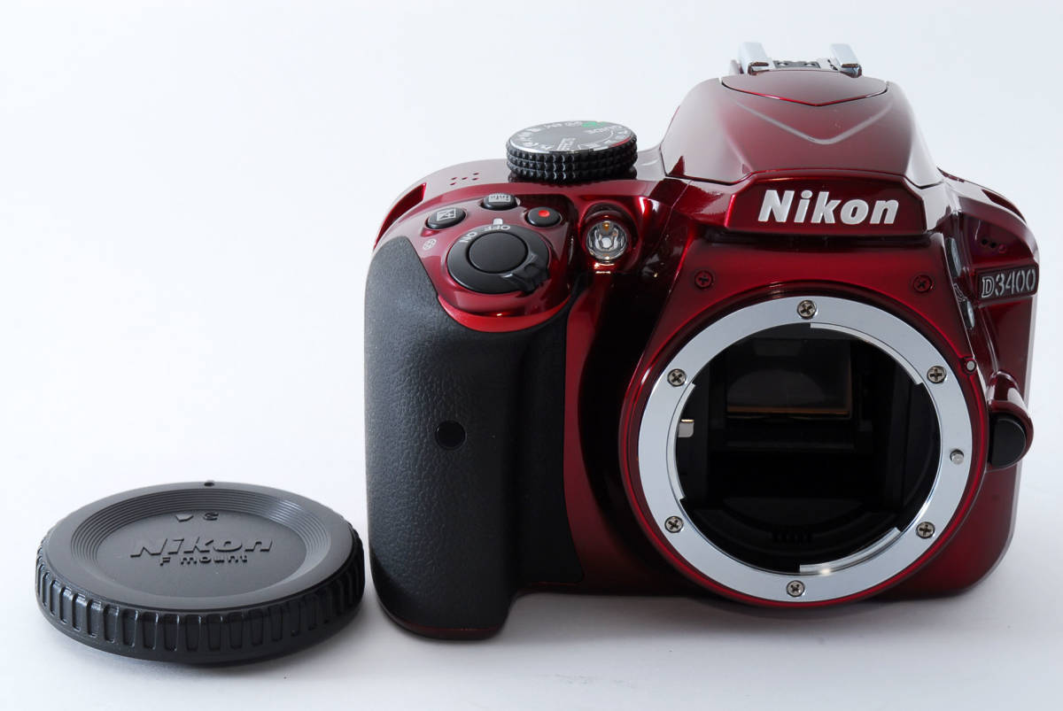 Nikon ニコン D3400 ボディ RED レッド 超 #467(ニコン)｜売買されたオークション情報、yahooの商品情報をアーカイブ ...