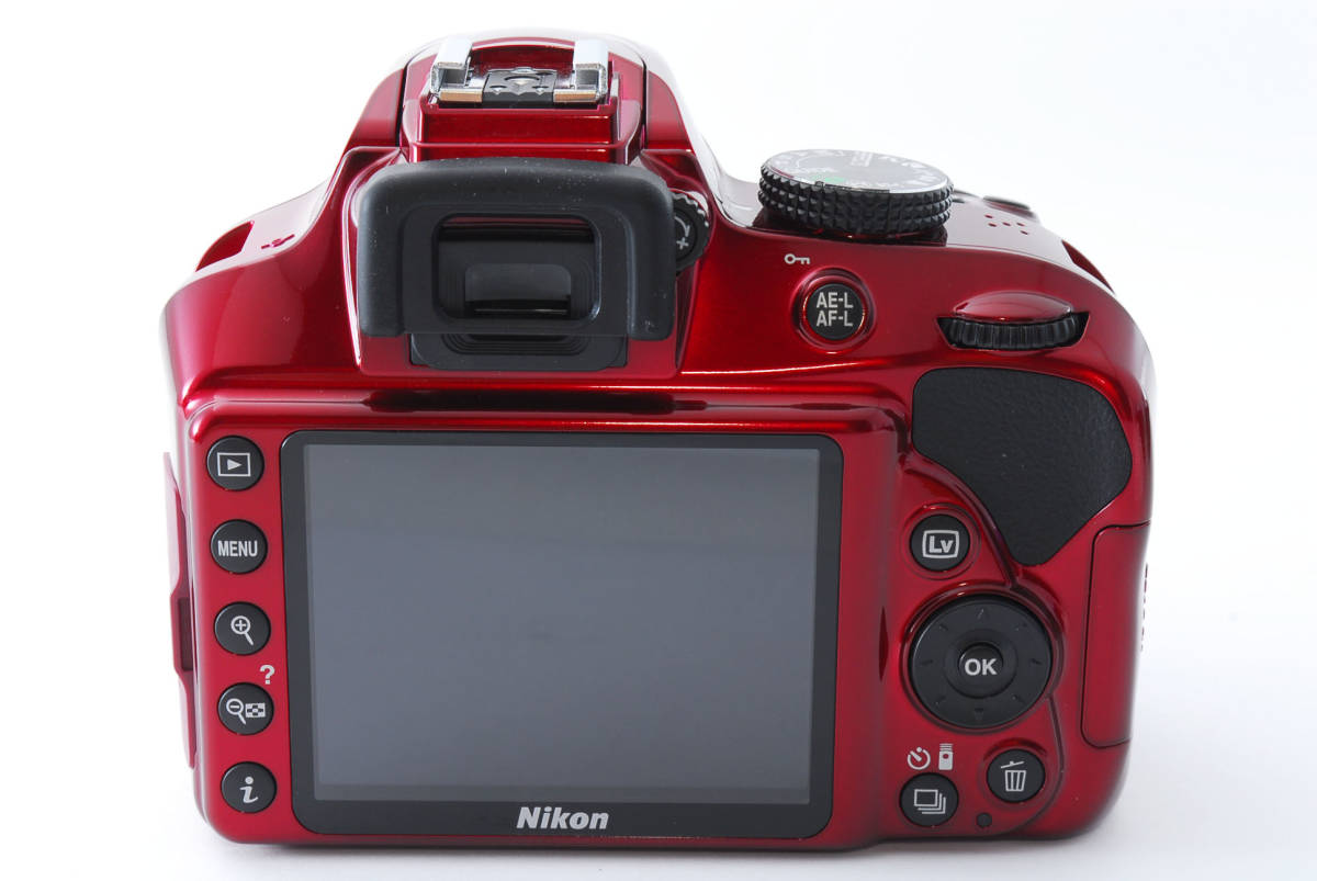 Nikon ニコン D3400 ボディ RED レッド 超 #467(ニコン)｜売買されたオークション情報、yahooの商品情報をアーカイブ ...