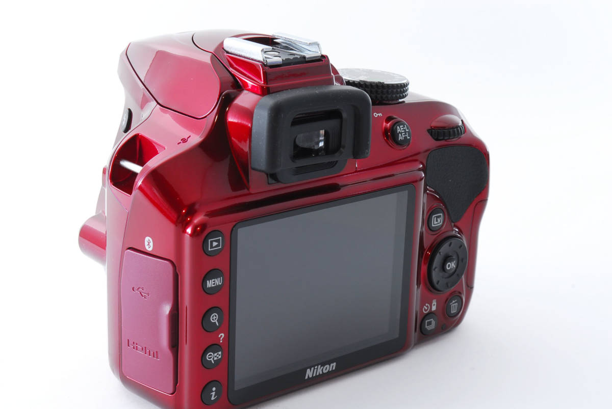 Nikon ニコン D3400 ボディ RED レッド 超 #467(ニコン)｜売買されたオークション情報、yahooの商品情報をアーカイブ ...