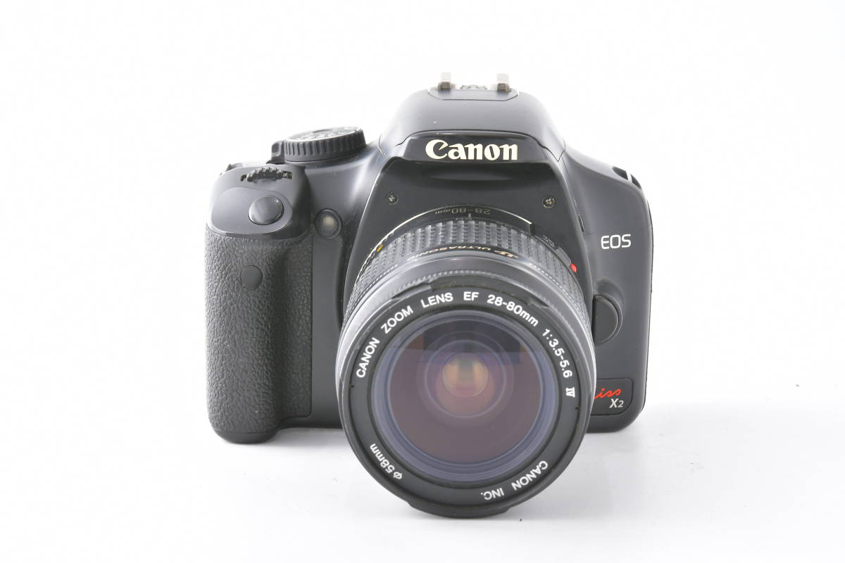 cmrk317-1145 Canon キヤノン EOS Kiss Digital X2 + EF 28-80mm F3.5-5.6 IV ...