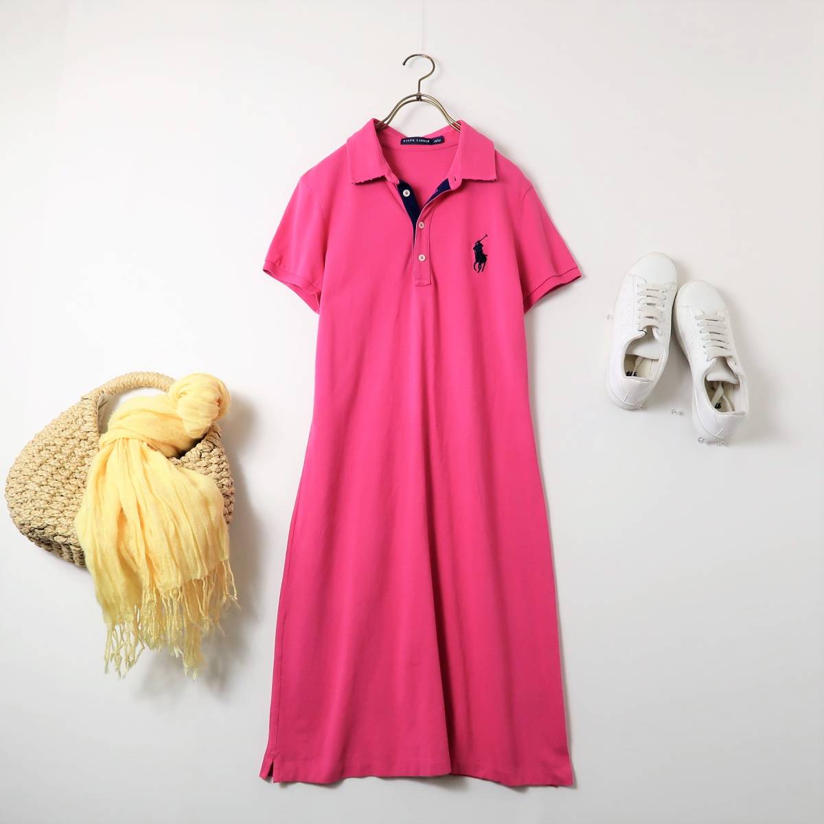 ラルフローレン Ralph Lauren きれい色 ポロシャツワンピース Lサイズ M-M 4696(ワンピース（ロング）)｜売買されたオークション情報、yahooの商品情報をアーカイブ公開 ...