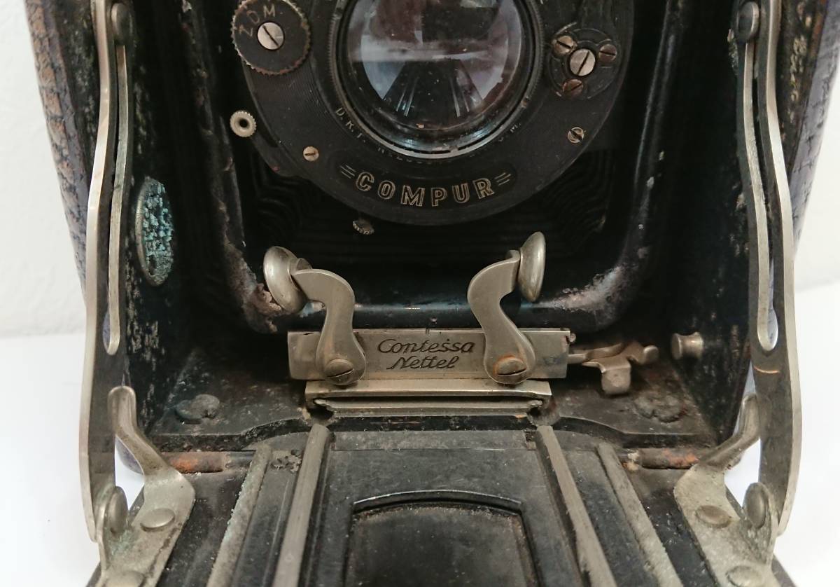 9885 CONTESSA NETTEL COMPUR 蛇腹カメラ コンテッサ ネッテル 未確認ジャンク(中判)｜売買されたオークション情報 ...