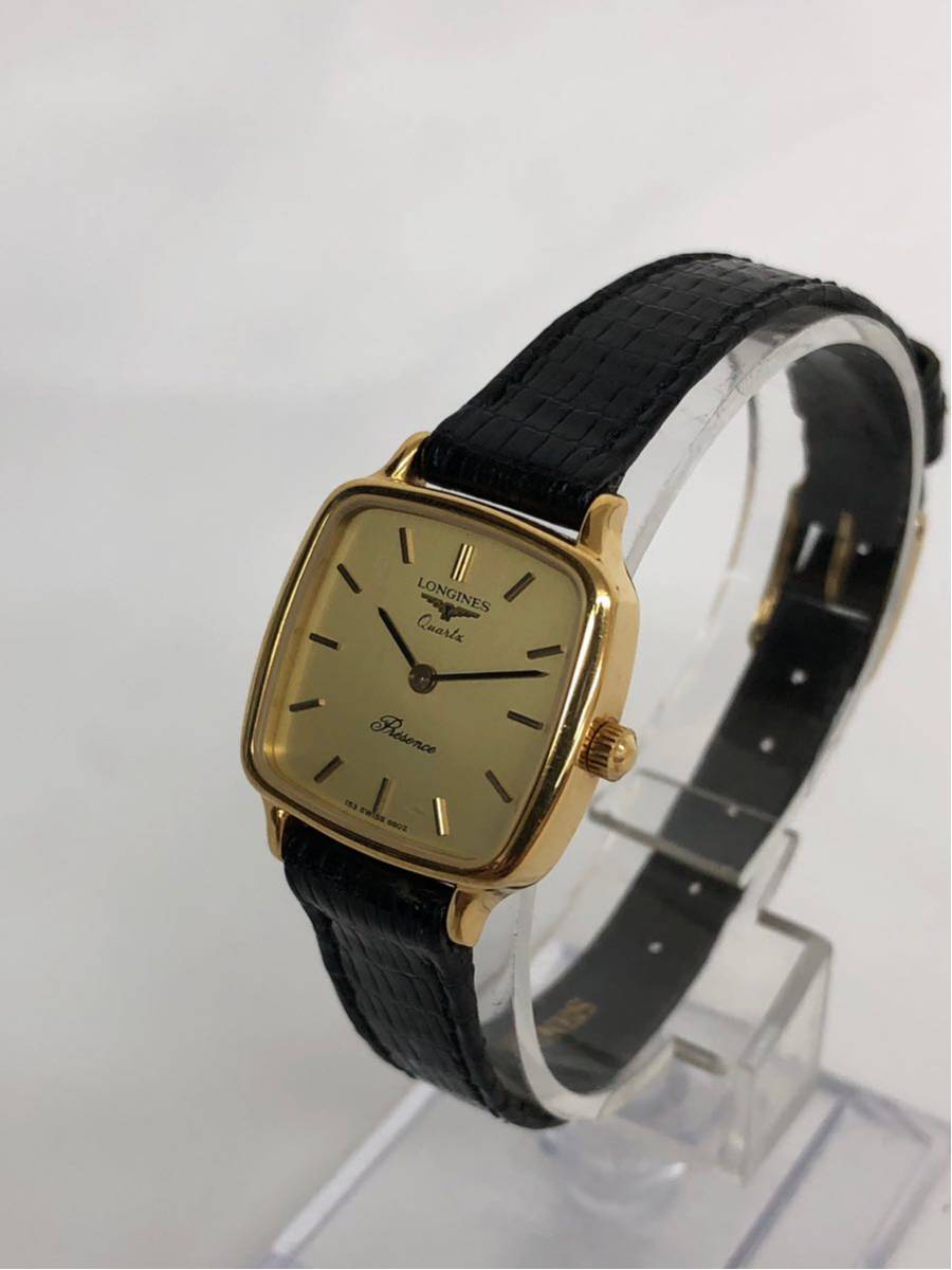 七139 LONGINES/ロンジン/PRESENCE/プレゼンス/レディース/クオーツ/L153.4/153/6802(ロンジン)｜売買されたオークション情報、yahooの商品情報を ...